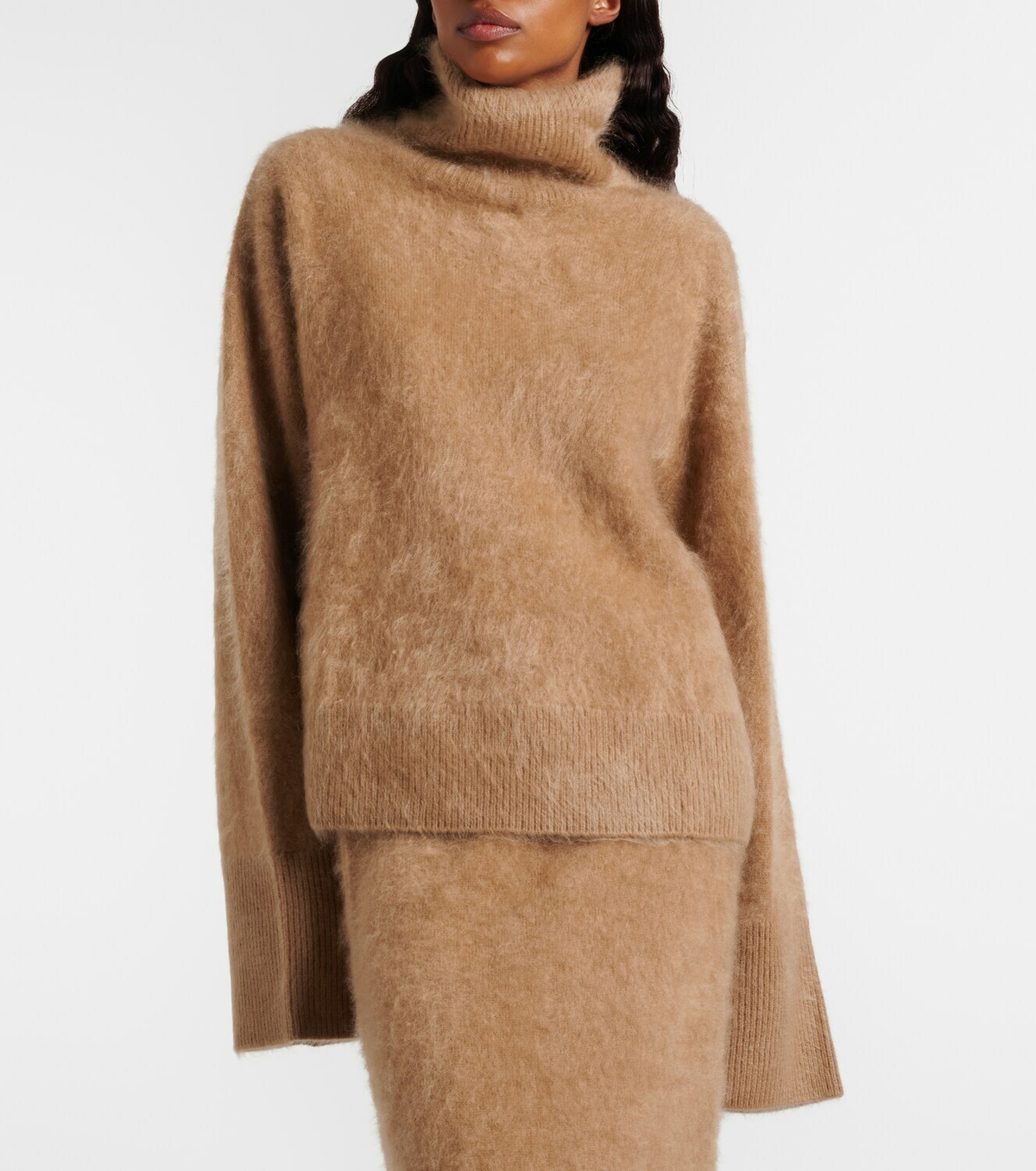 Lisa Yang Florel cashmere turtleneck sweater Lisa Yang