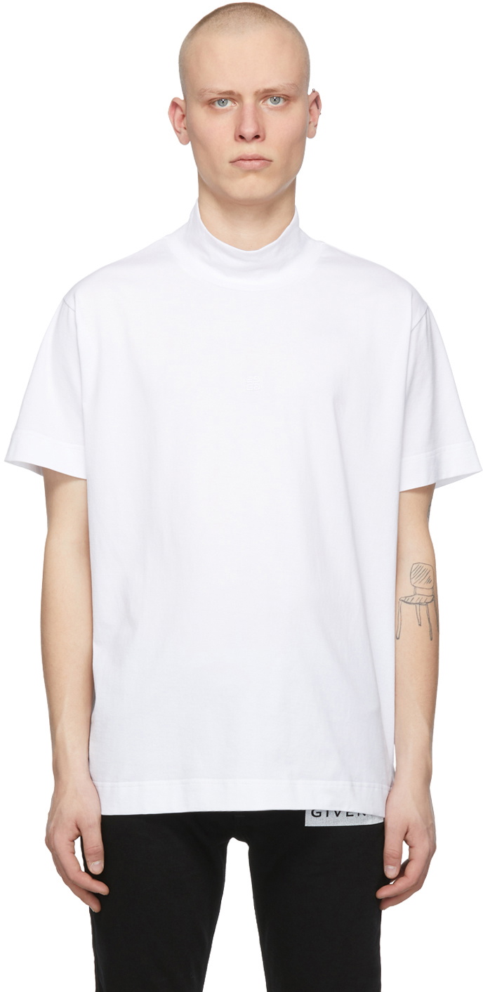 Givenchy White 4G T-Shirt Givenchy