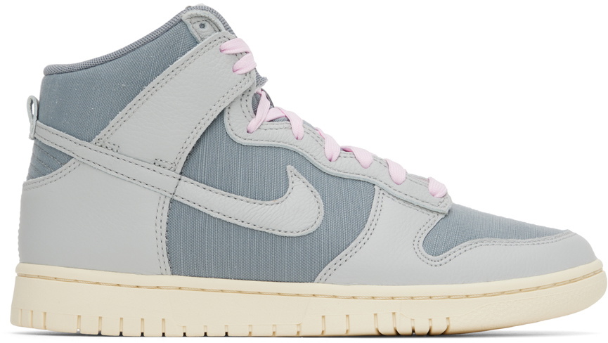 Nike Gray Dunk Retro High Sneakers Nike