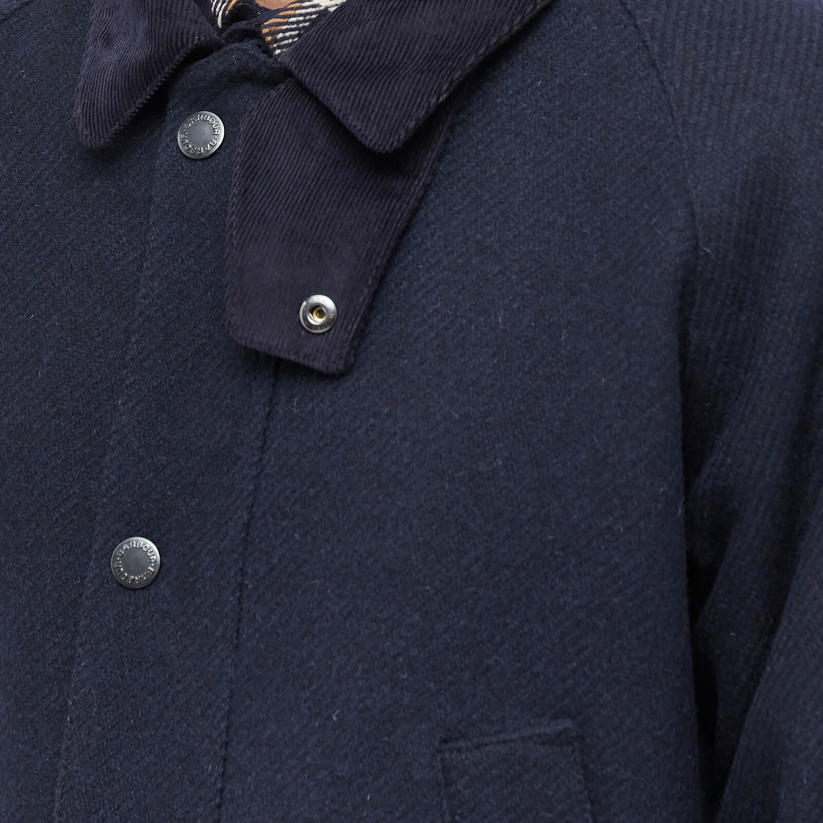 Barbour Men's Wool Bedale Jacket in Navy Barbour