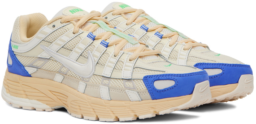 Nike Yellow & White P-6000 Sneakers Nike