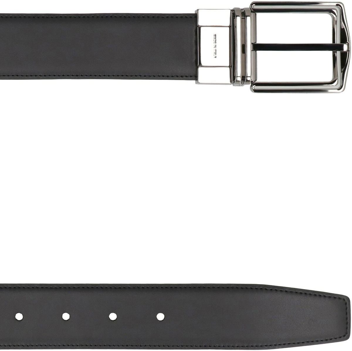 Zegna Reversible Leather Belt Zegna