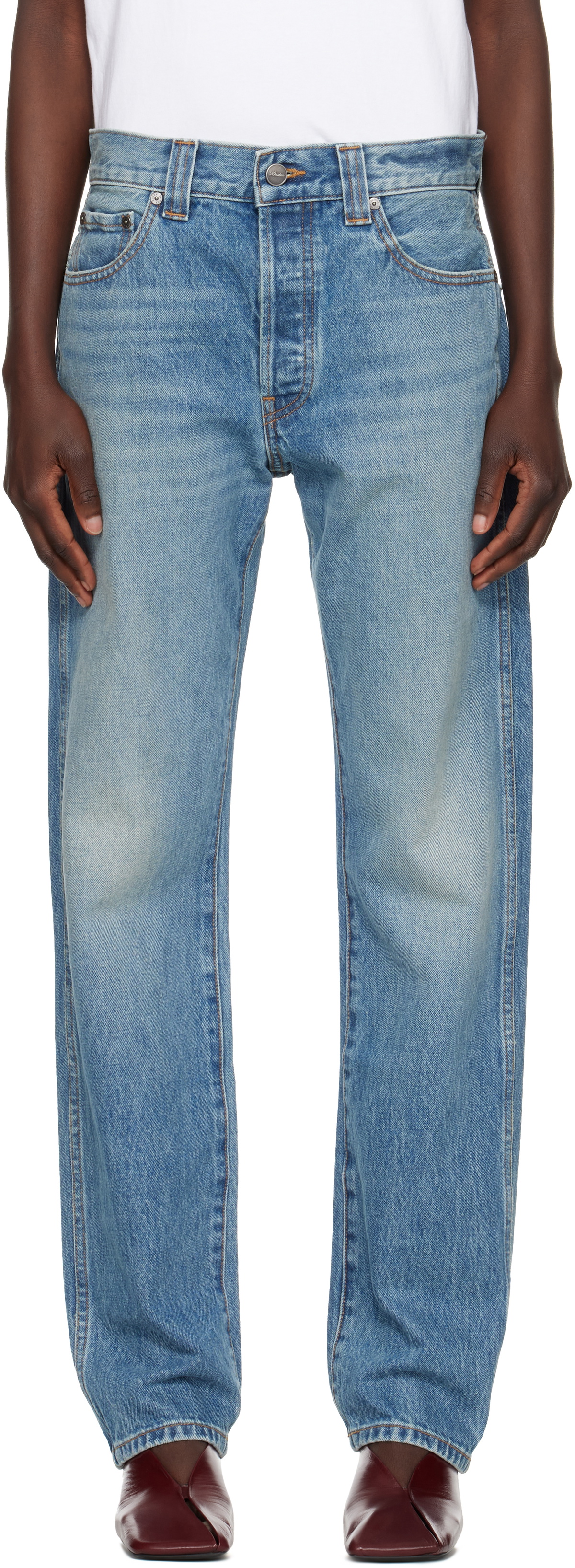 KHAITE Blue Callum Jeans Khaite
