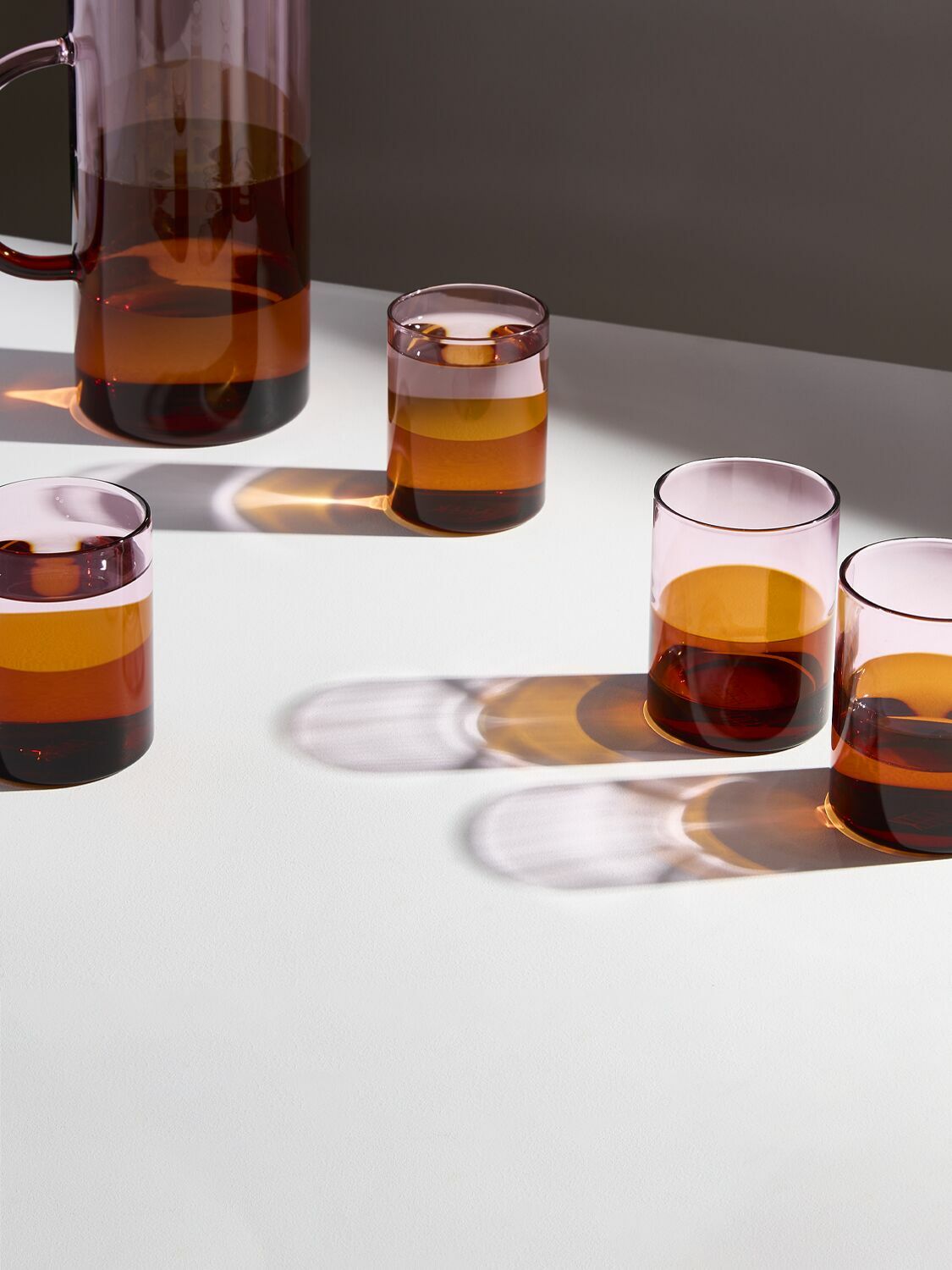 FAZEEK Set Of 4 Two-tone Glasses Fazeek