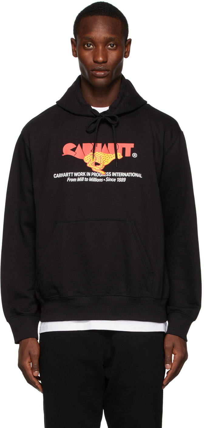 Carhartt Work In Progress Black Runner Hoodie Carhartt WIP