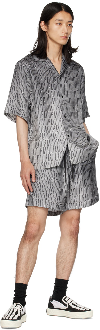 AMIRI Gray Gradient Shirt Amiri