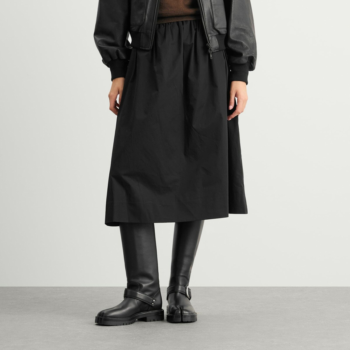 Nothing Written Women's Leia A-Line Skirt in Black NOTHING WRITTEN