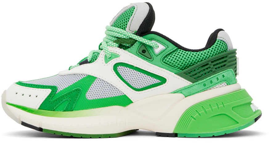 AMIRI Green & Off-White MA Runner Sneakers Amiri