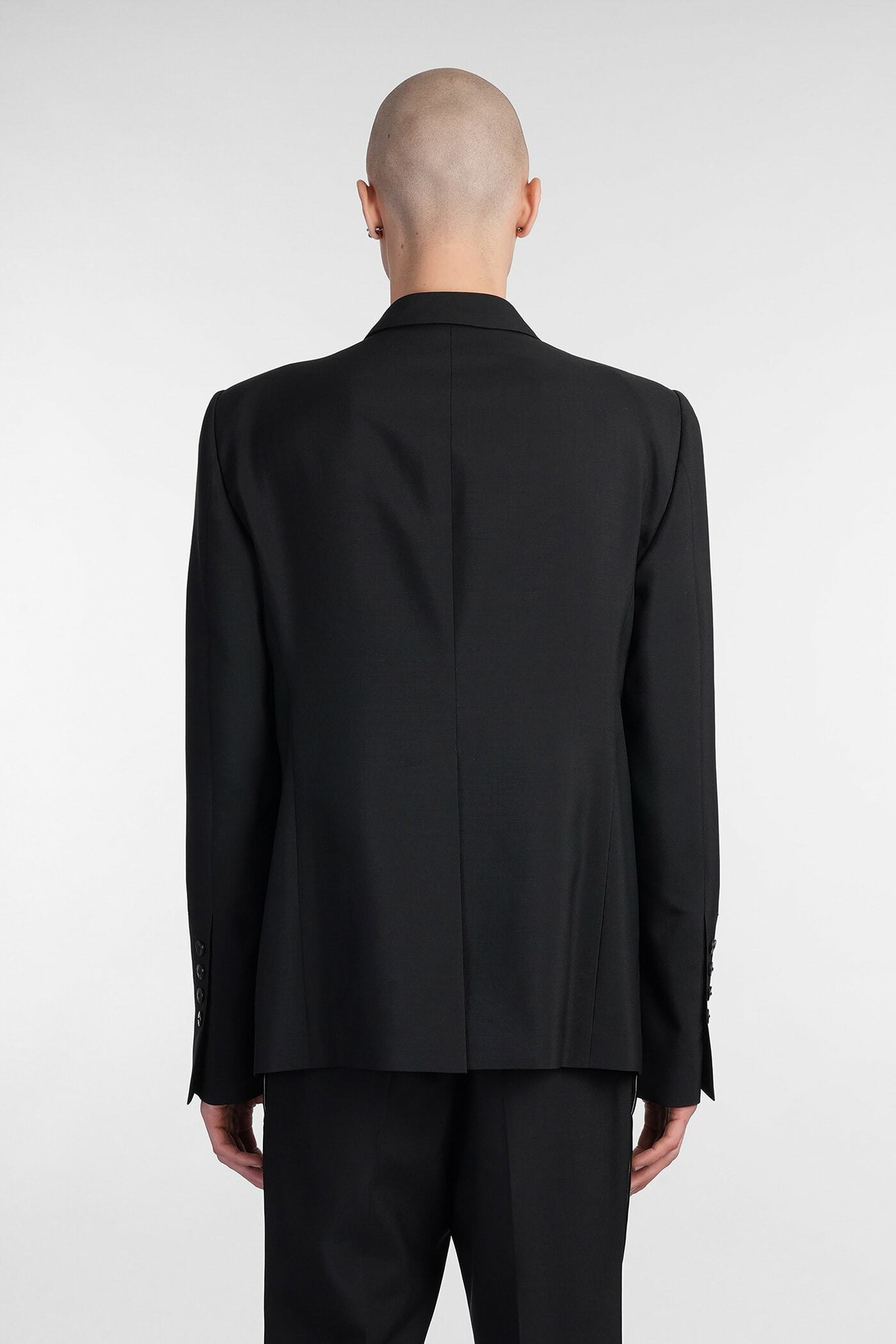 Sapio N 4 Blazer In Black Wool SAPIO