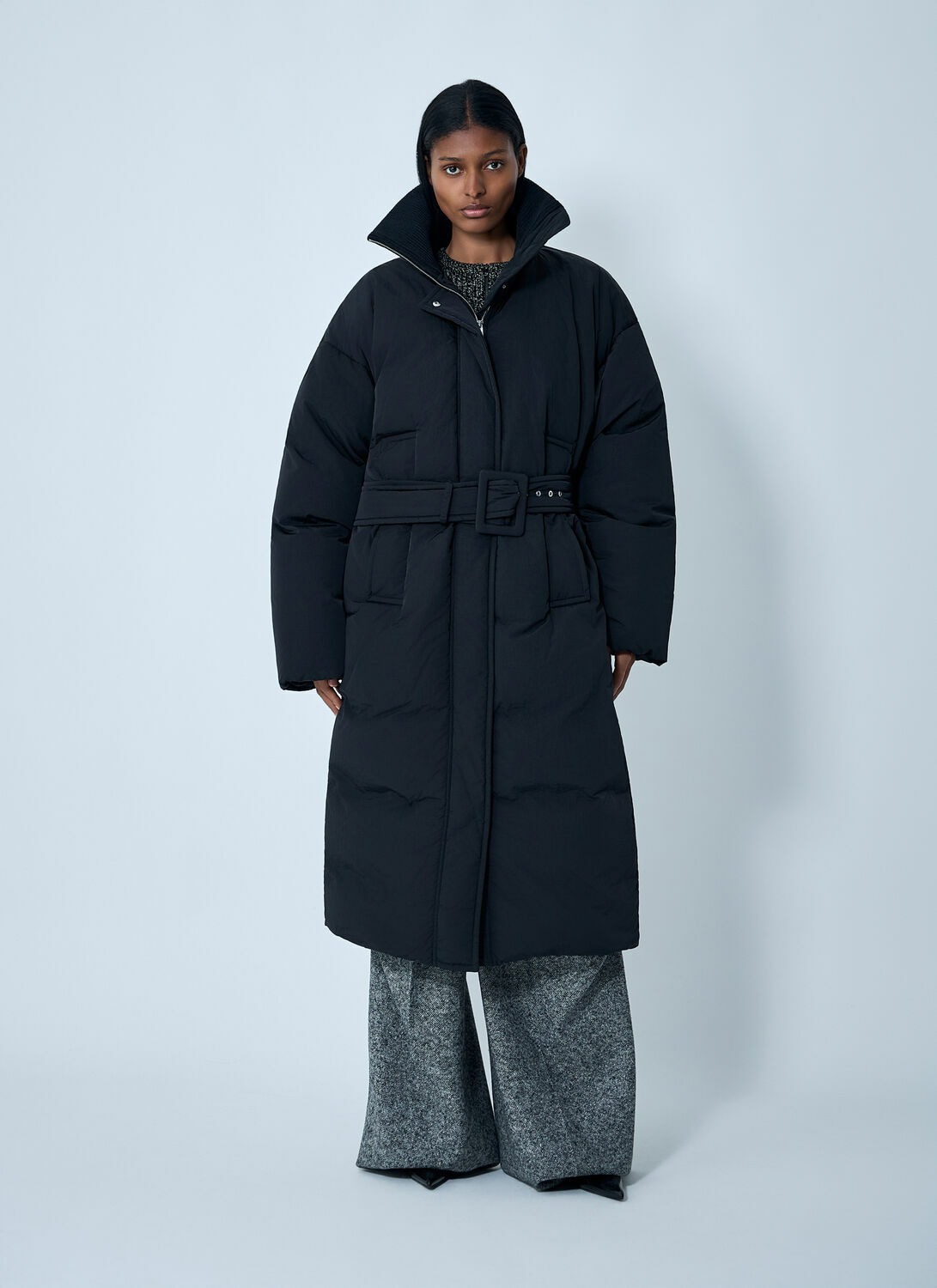 Sportmax Belted Quilted Coat Sportmax