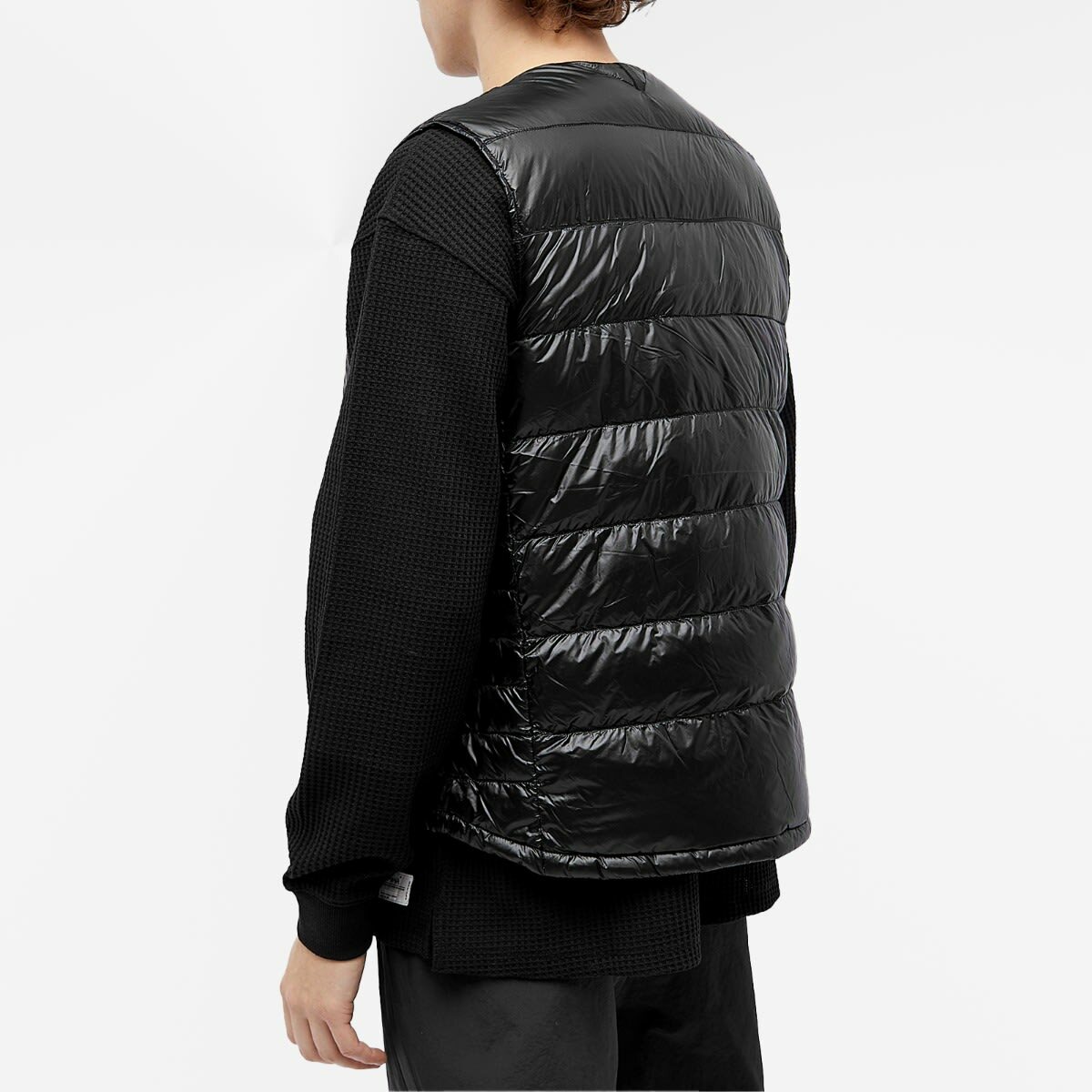 Nanga Men's Inner Down Vest in Black Nanga