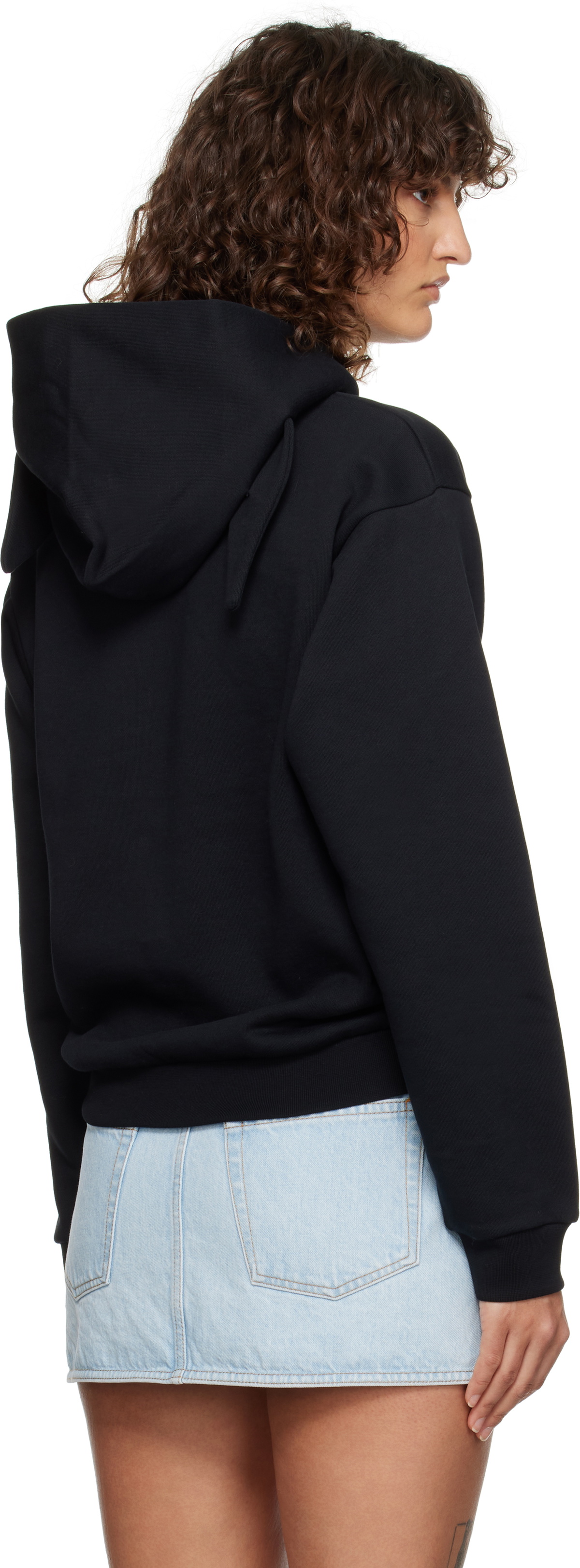 Coperni Black Alien Ears Hoodie Coperni