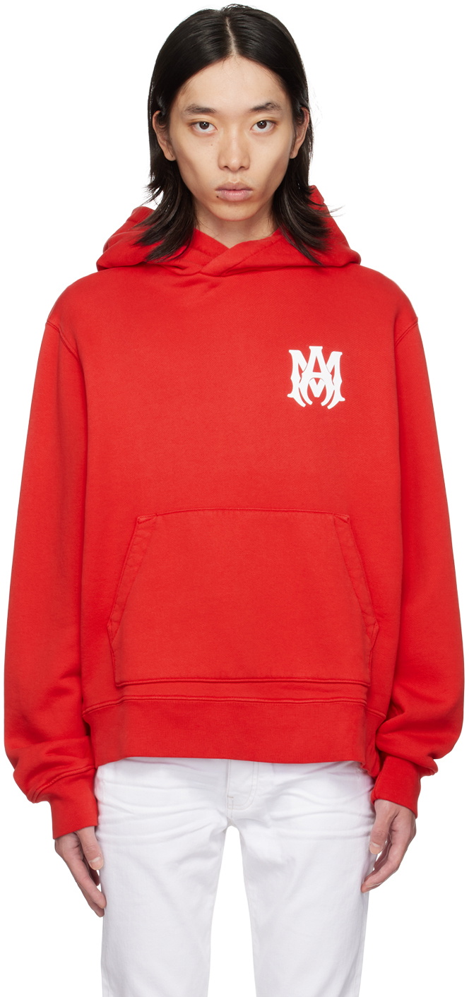 AMIRI Red MA Core Hoodie Amiri