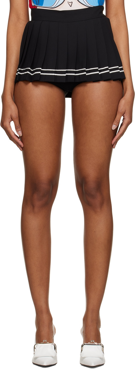 Pushbutton SSENSE Exclusive Black Skort Pushbutton