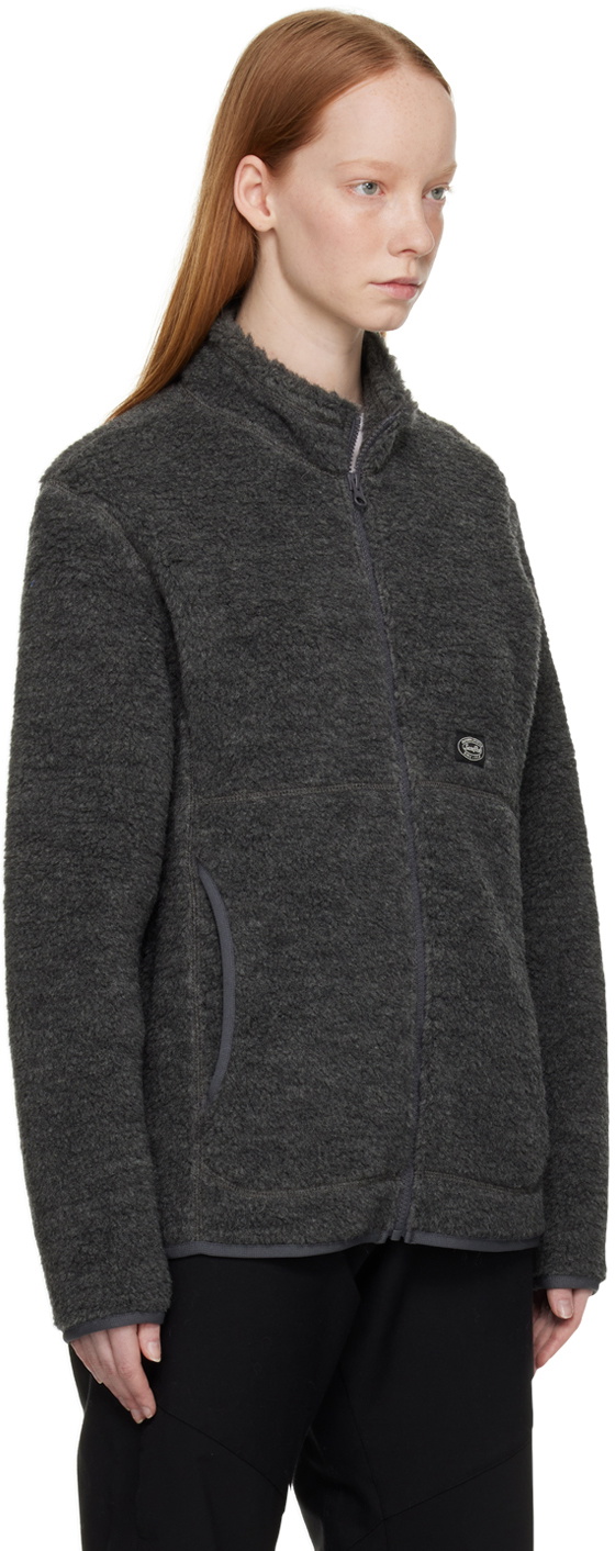 Snow Peak Gray Zip Jacket Snow Peak