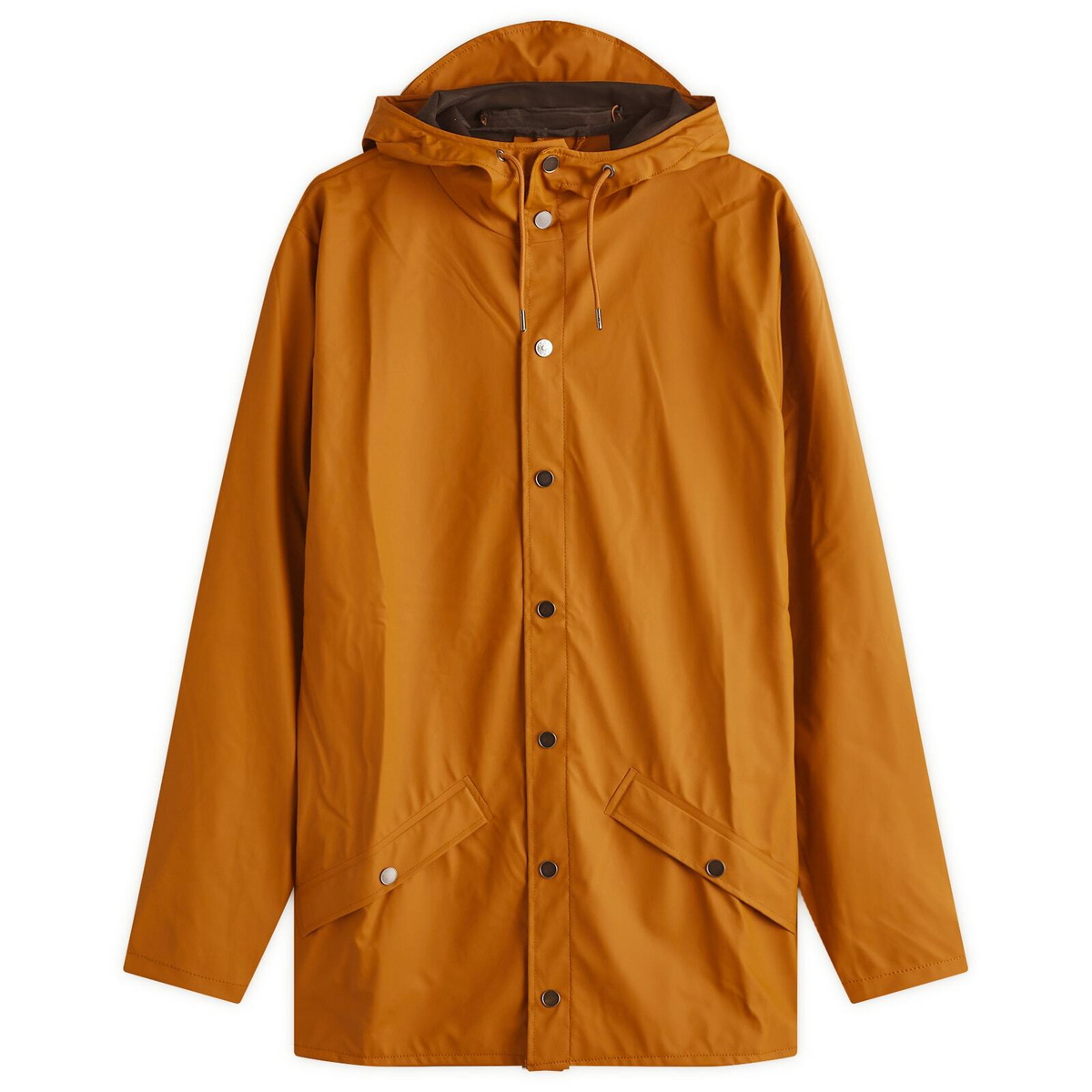 Rains Men's Classic Jacket in Rust Rains