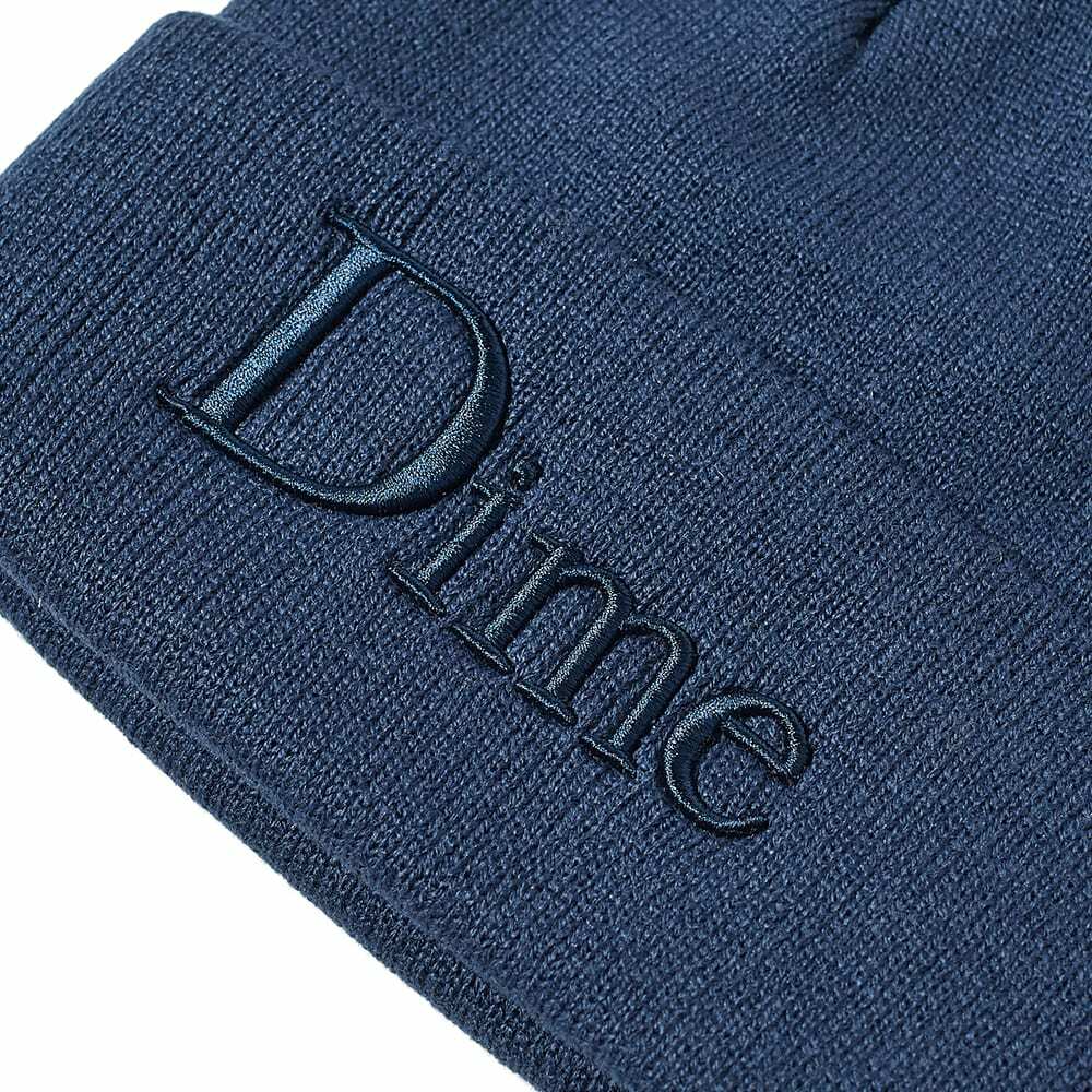 Dime Men's Classic 3D Logo Beanie in Navy Dime