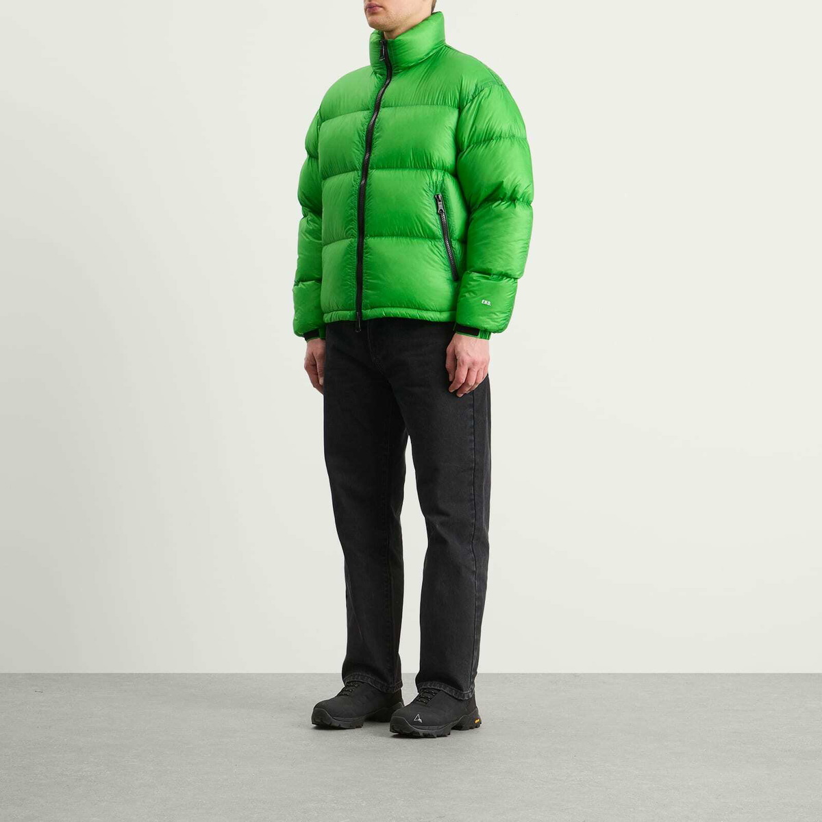 MKI Men's Translucent Funnel Neck Bubble Jacket Presented By END. in ...