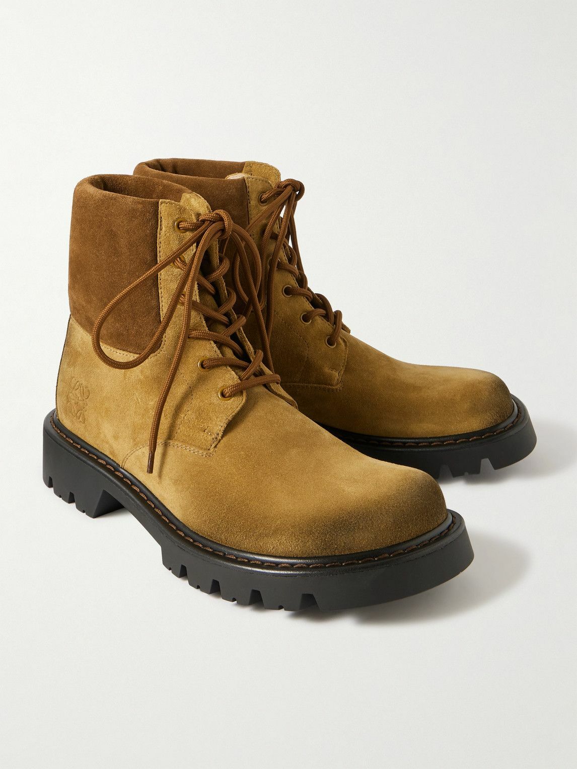 LOEWE - Sierra Suede Boots - Brown Loewe