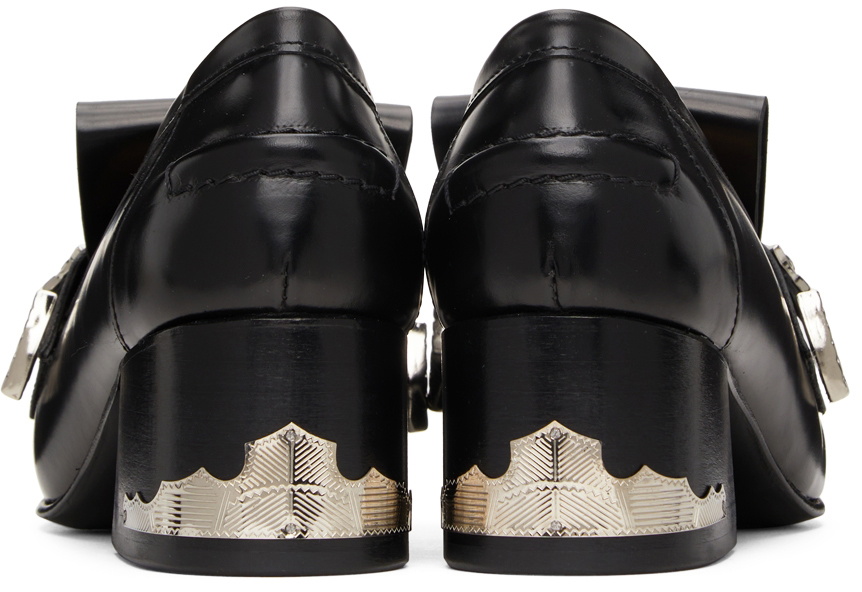 Toga Pulla Leather Loafer Heels Toga Pulla