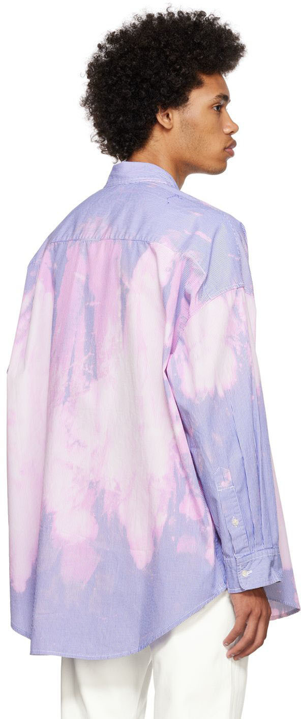 R13 Blue Bleached Shirt R13