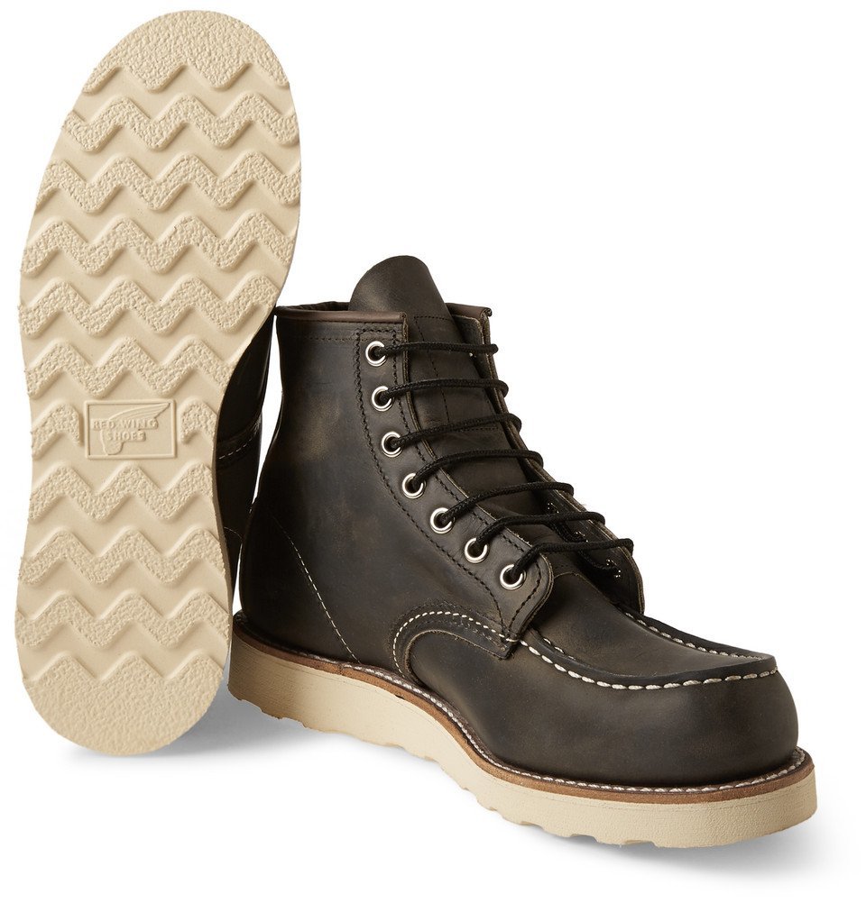 Red Wing Shoes - 8890 Moc Leather Boots - Men - Gray Red Wing Shoes
