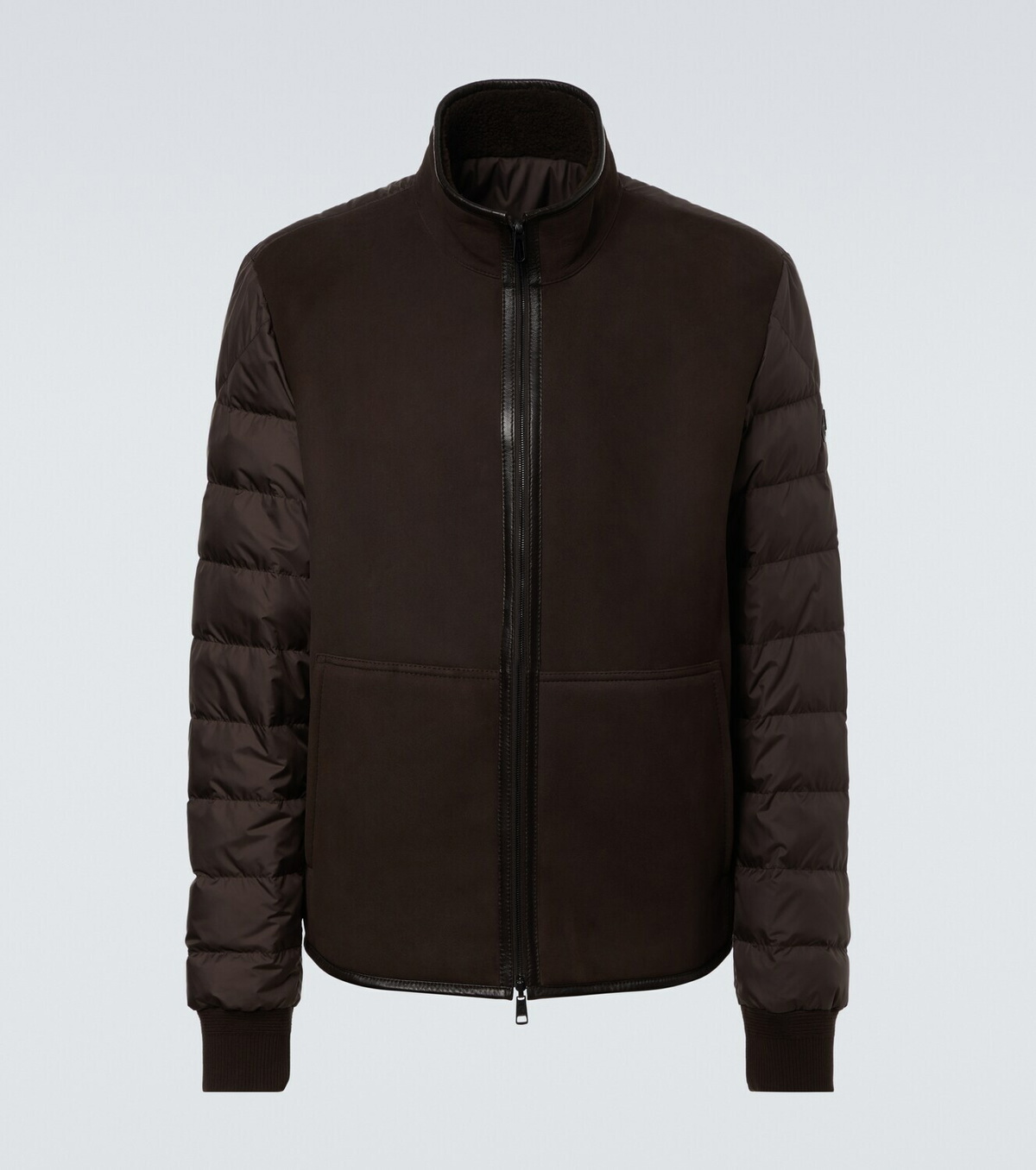 Moncler Reversible shearling down jacket Moncler