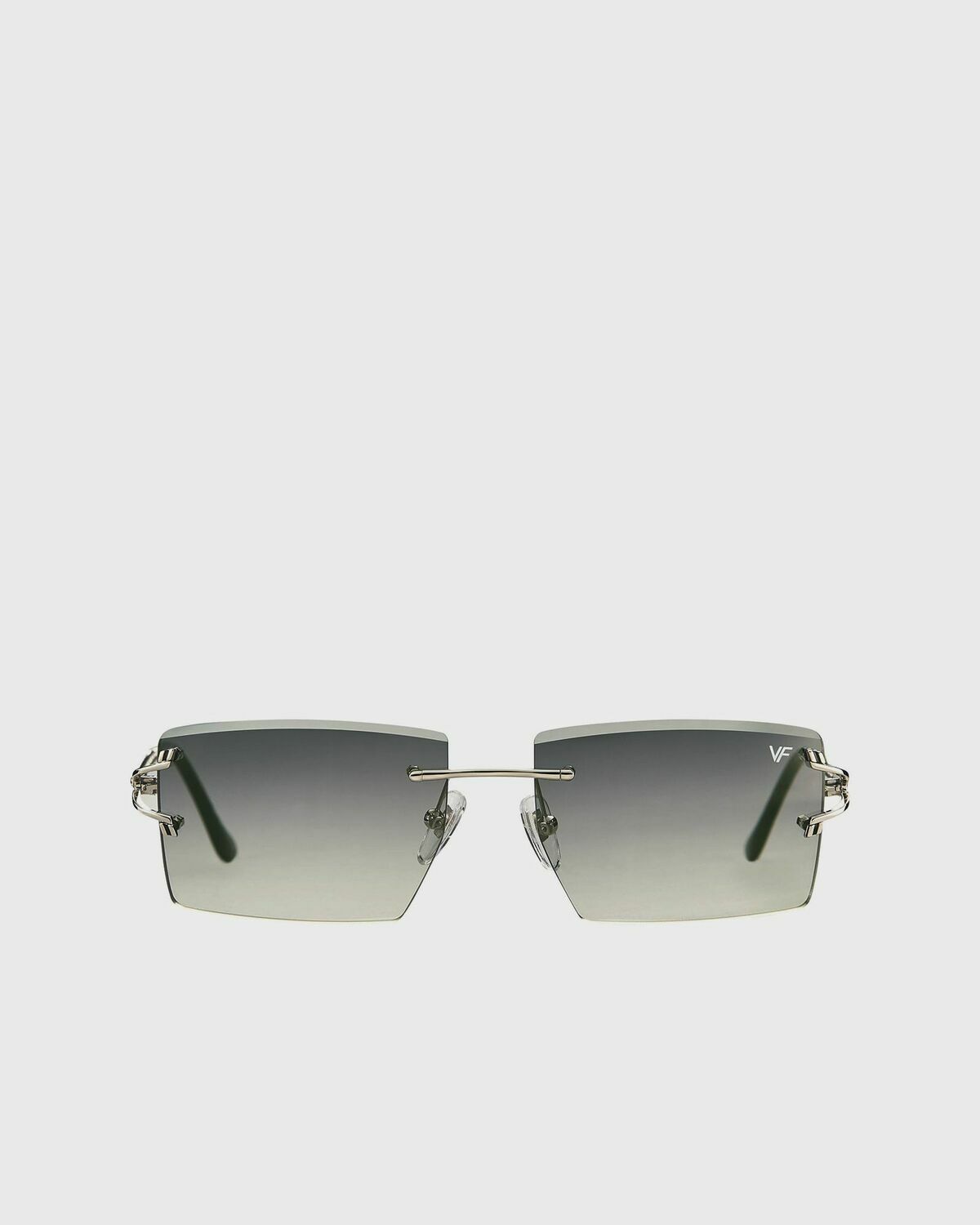 Vintage Frames Vf Icon Drill Mount 24kt White Gold Silver - Mens ...