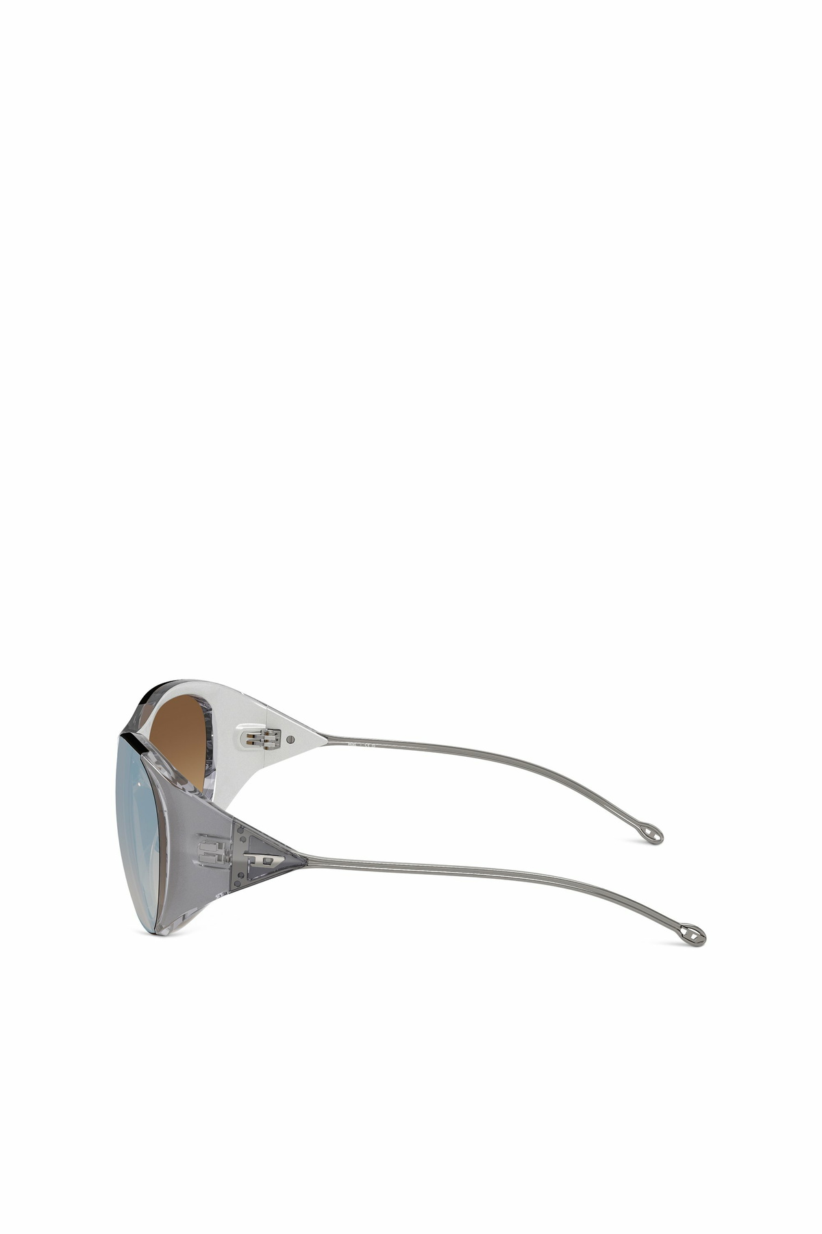 Diesel Iconic oval sunglasses - Sunglasses - Unisex - Grey Diesel