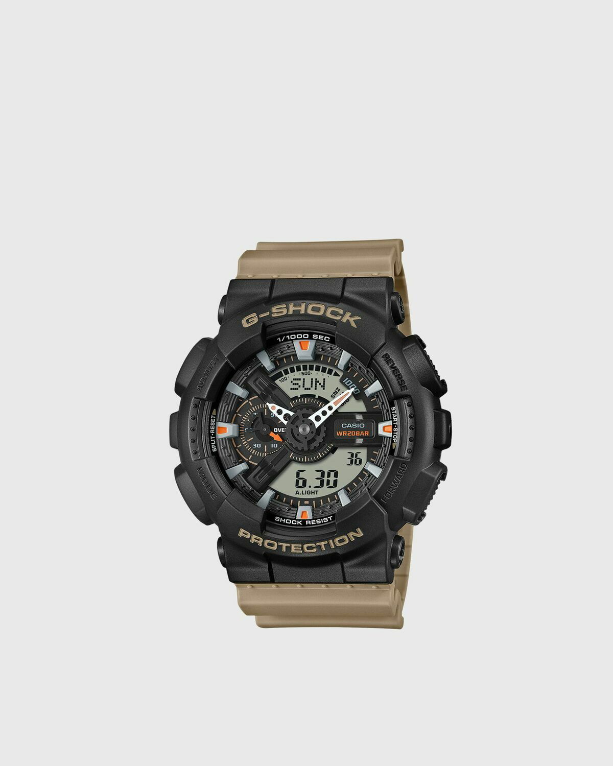 G-SHOCK GA-110TU-1A5ER black/beige Mens Watch G-Shock