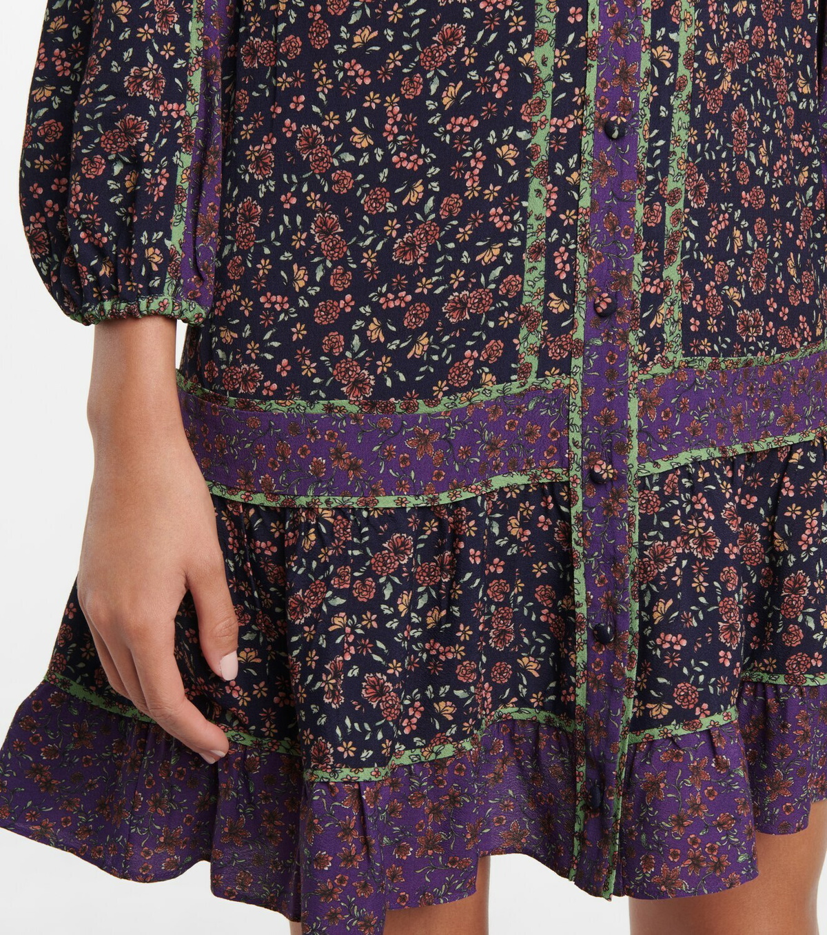 Veronica Beard Xanita floral minidress Veronica Beard