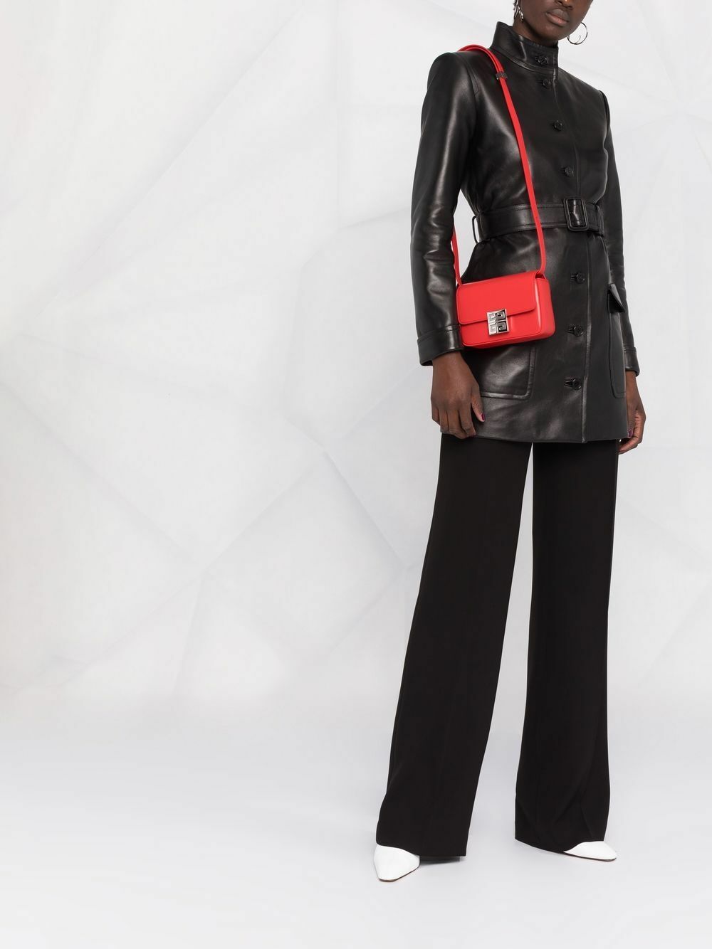 GIVENCHY - 4g Small Leather Crossbody Bag Givenchy