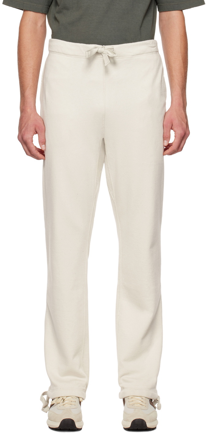 Visvim Beige Drawstring Lounge Pants Visvim