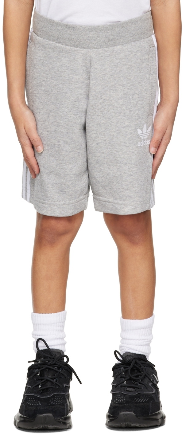 adidas Kids Kids Gray Adicolor Big Kids Shorts adidas