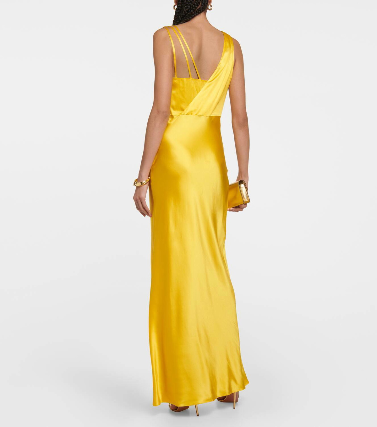 Veronica Beard Sanderson satin maxi dress Veronica Beard
