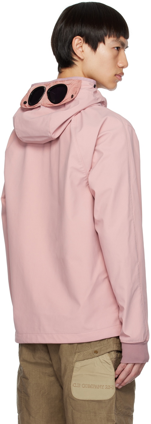 C.P. Company Pink Shell Goggle Jacket C.P. Company
