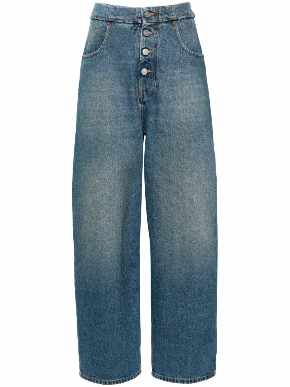 MM6 MAISON MARGIELA - Wide-leg Denim Jeans MM6 Maison Margiela