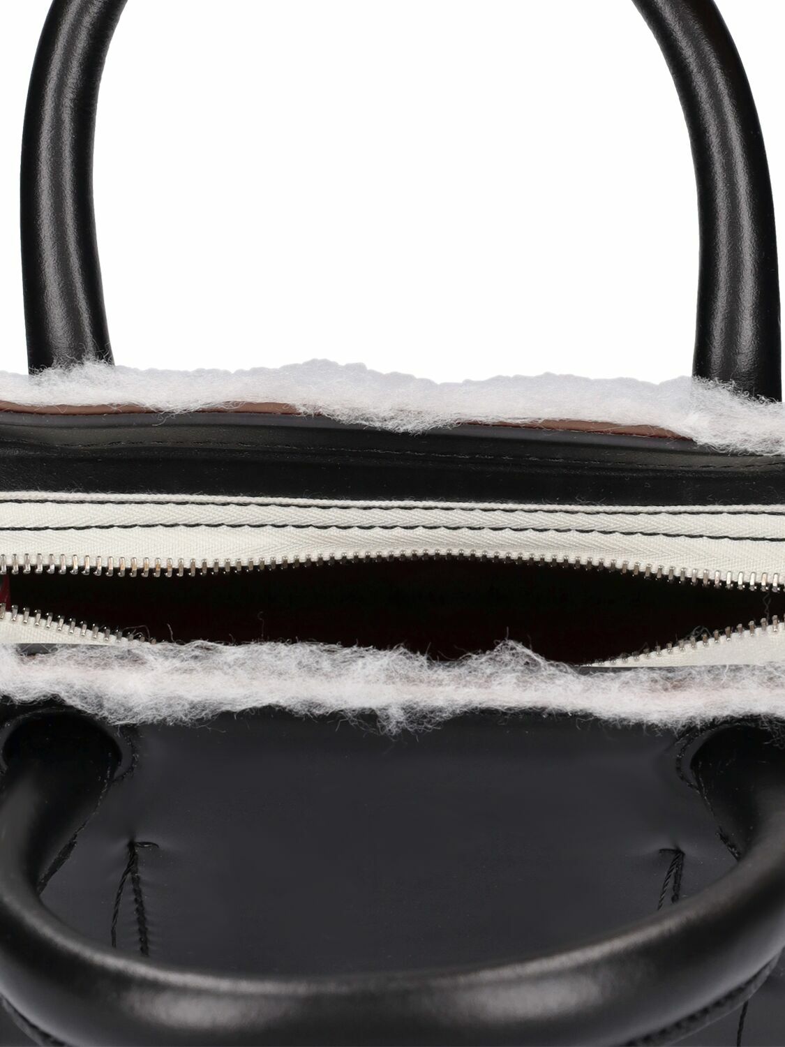 DENTRO - Mini Otto Safe Leather Bag With Strap Dentro