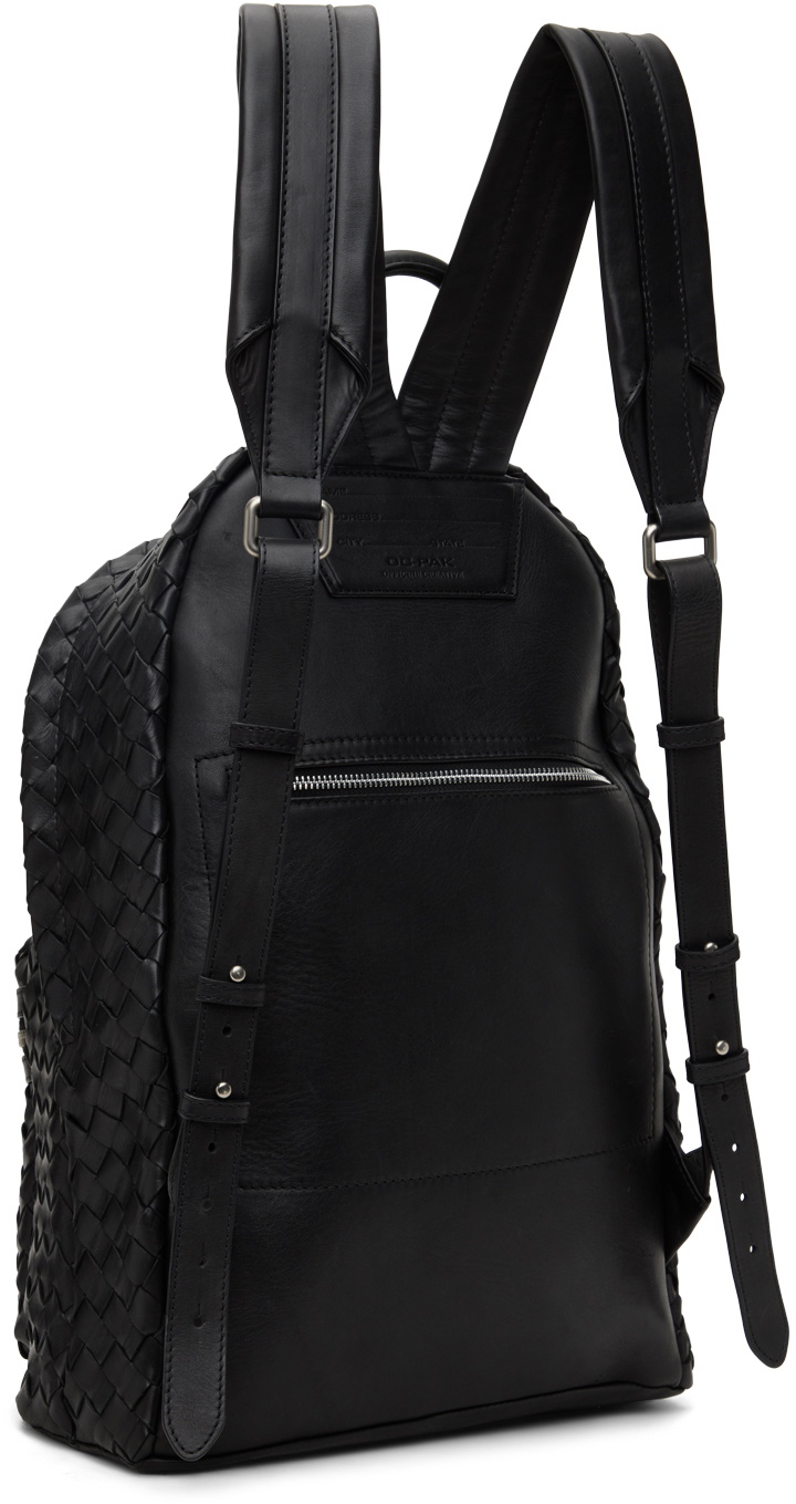 Officine Creative Black Armor 004 Backpack Officine Creative