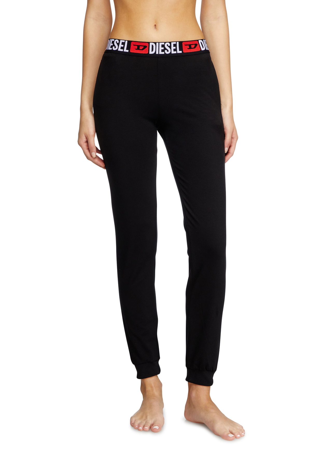 Diesel Denim Division sweatpants - Pants Womens in Black Diesel