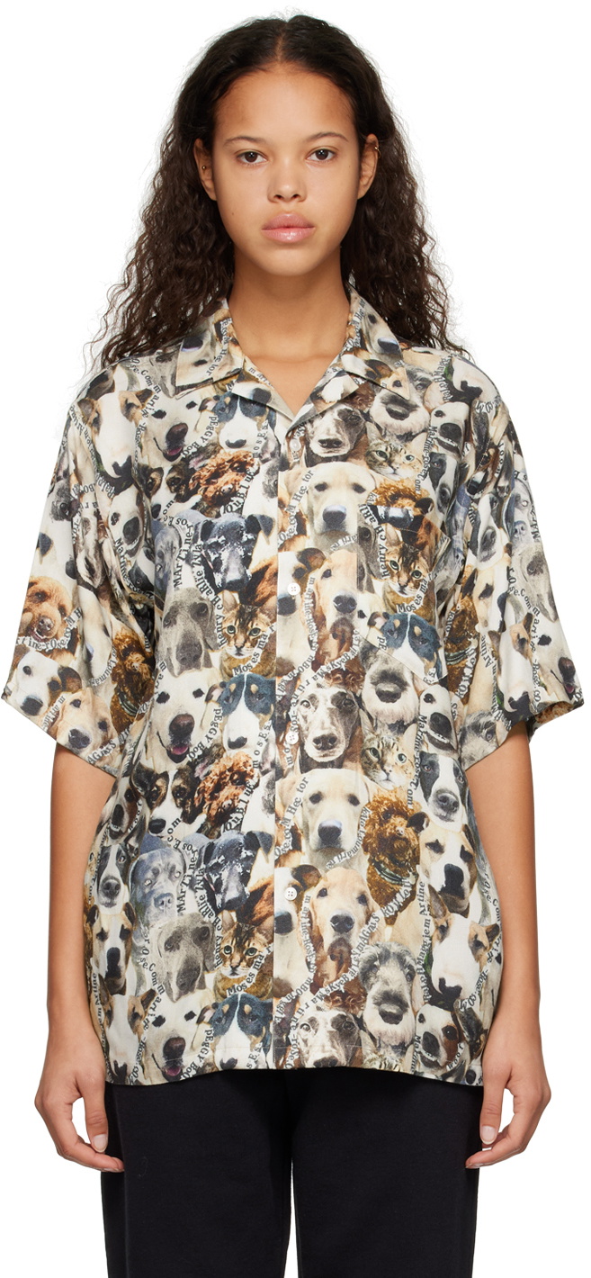 Martine Rose Multicolour Printed Shirt Martine Rose