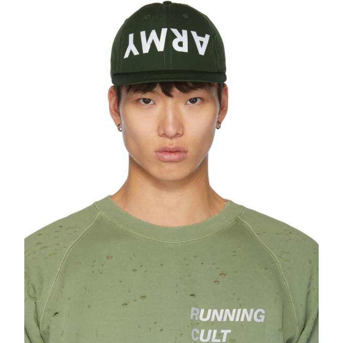 Satisfy Green Dynamic Running Cap Satisfy