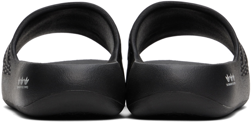 adidas Originals Black Adilette Ayoon Pool Slides adidas Originals