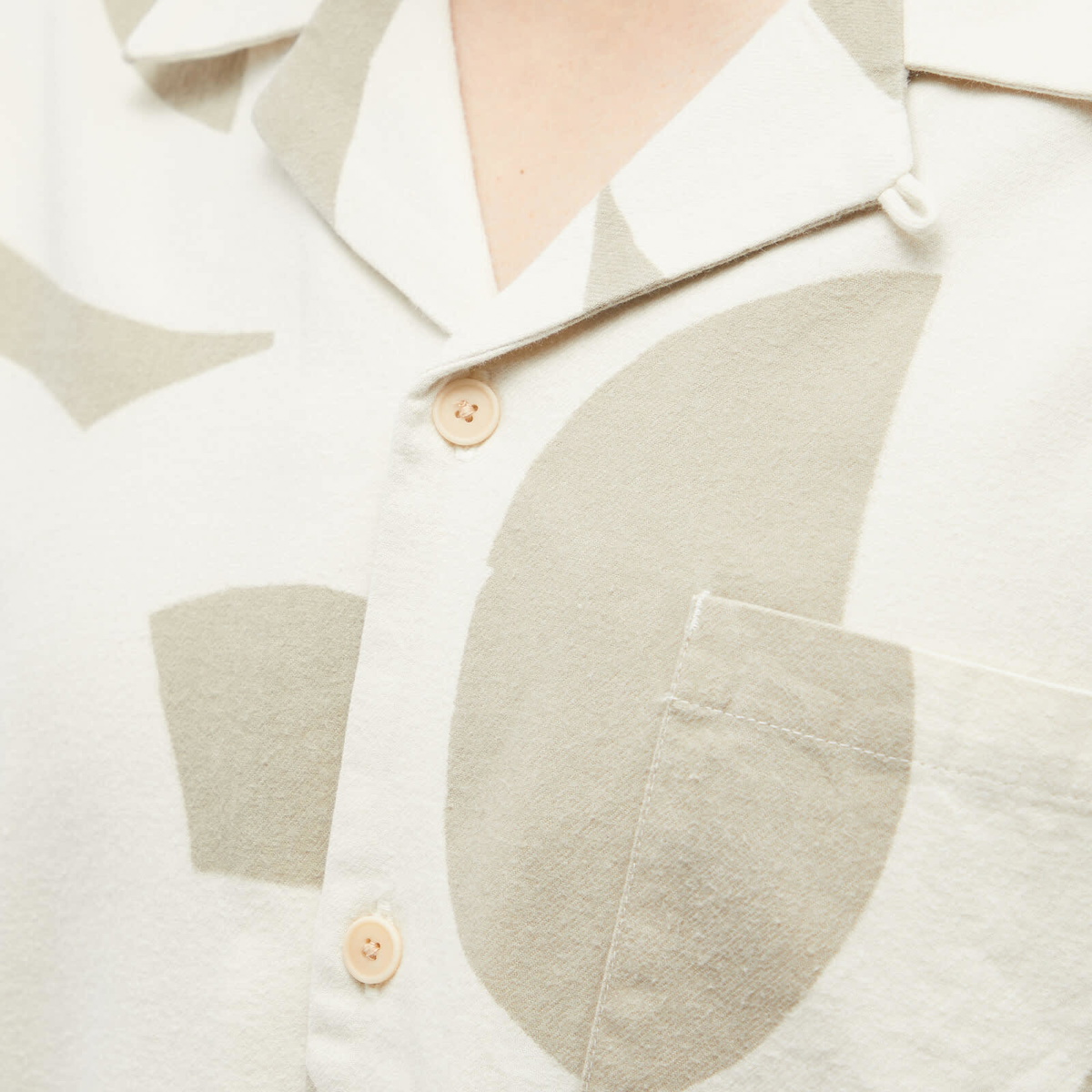 Folk Men's Link Print Shirt in Link Print Light Folk