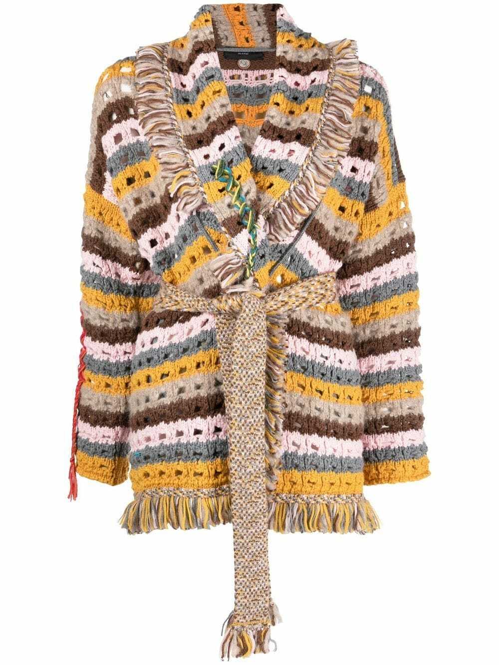 ALANUI - Dancing Light Crochet Cardigan Alanui