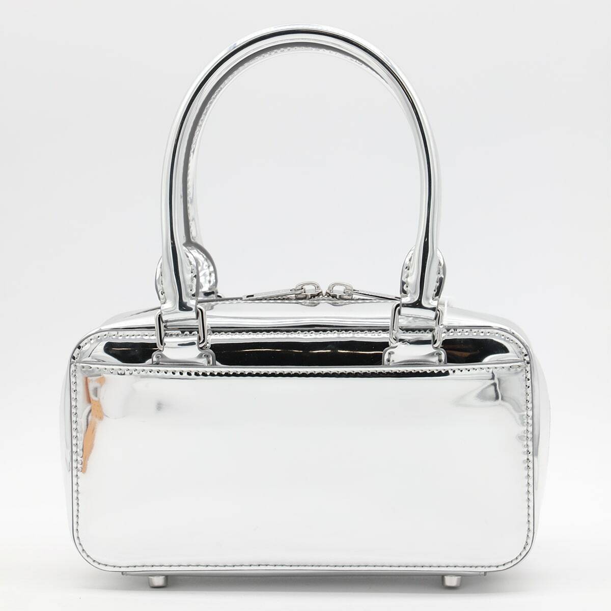 self-portrait Silver Top Handle Bag Self-Portrait
