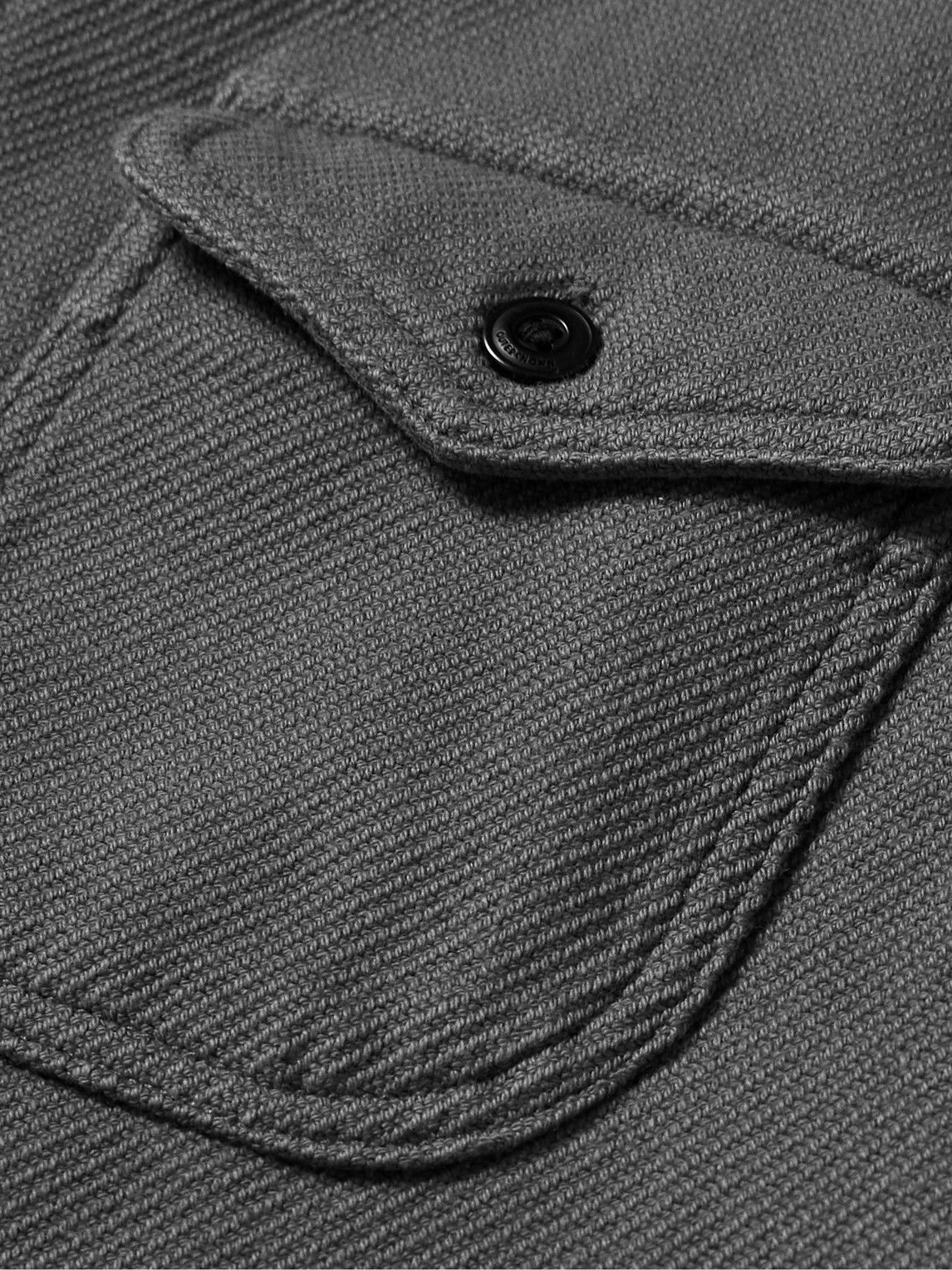 Outerknown - Woven Organic Cotton-Twill Shirt - Gray Outerknown