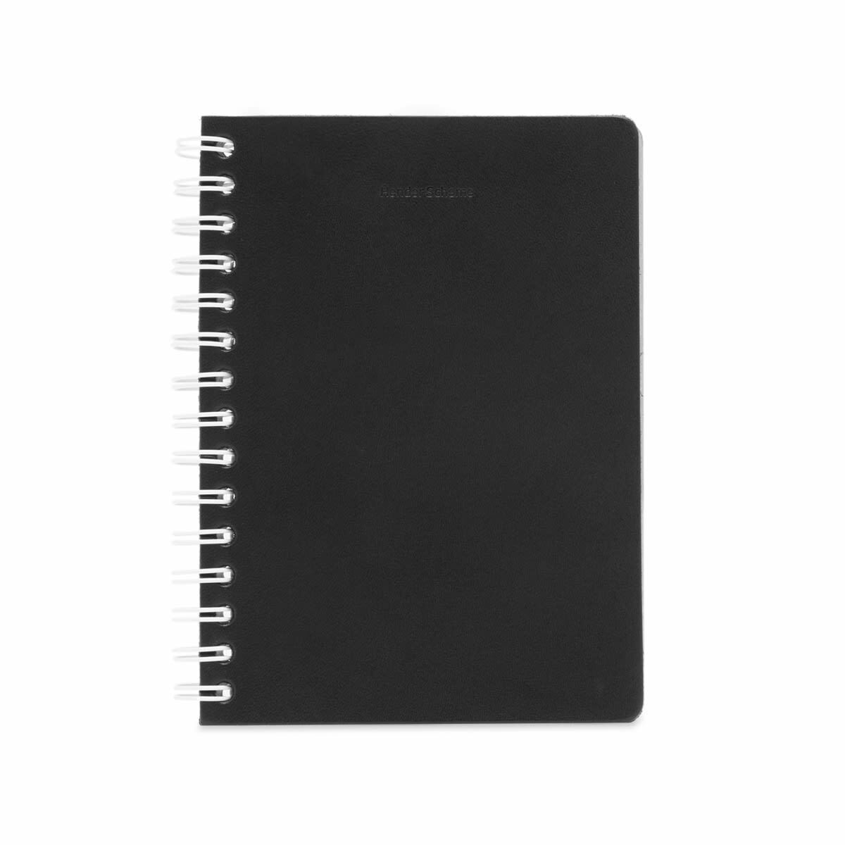 Hender Scheme Removable Ring Notebook - A5 in Black Hender Scheme