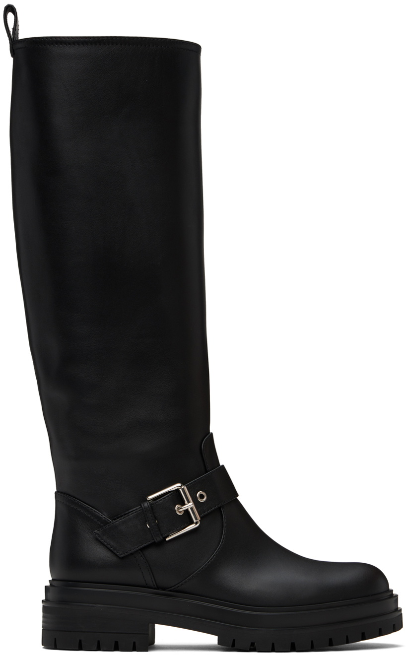 Gianvito Rossi Black Thiago Tall Boots Gianvito Rossi