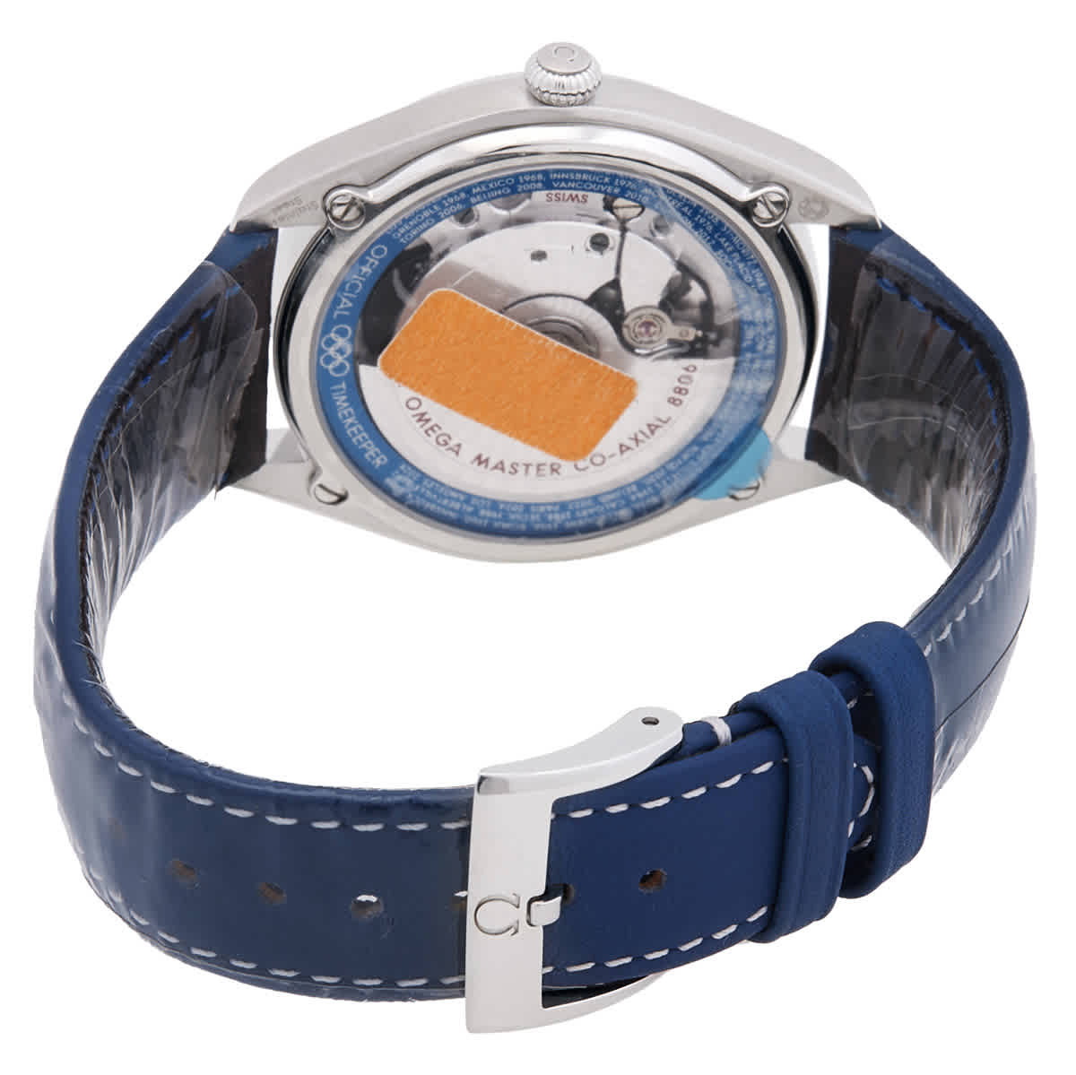 Omega Seamaster Olympic Timekeeper Automatic Chronometer White Dial Mens Limited Edition Watch ...